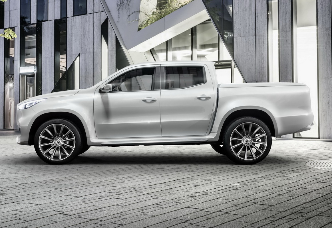 Video giới thiệu mẫu bán tải Mercedes-Benz X-Class phiên bản concept