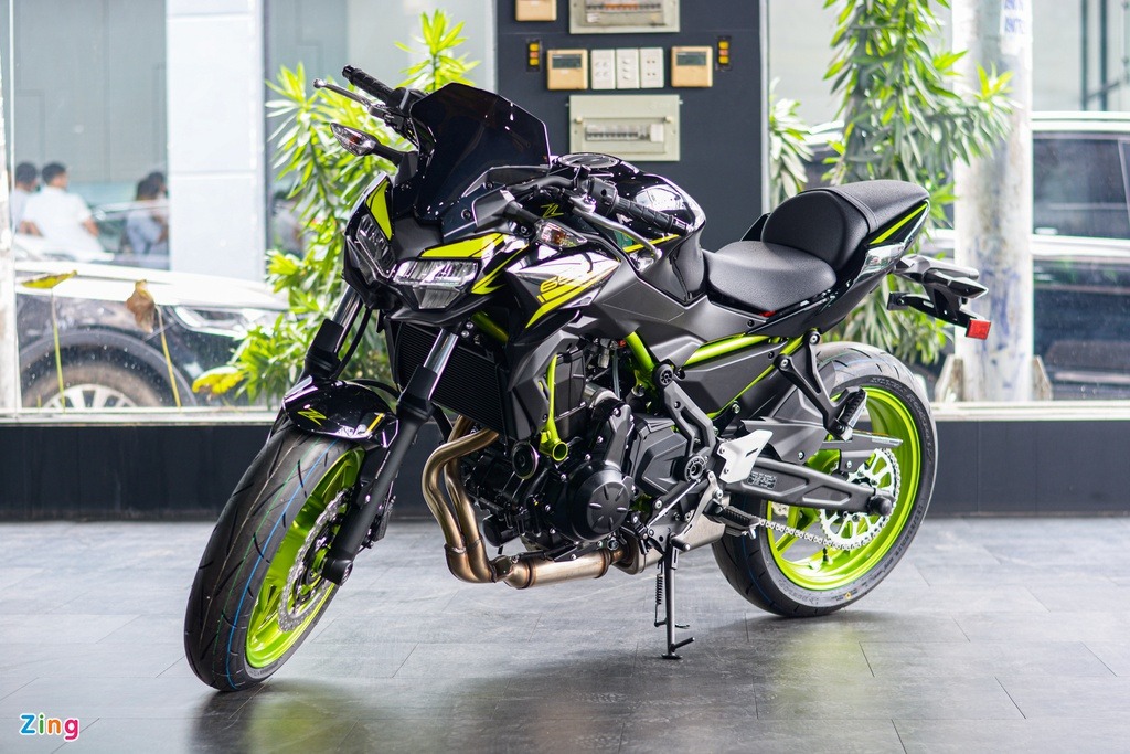 Cận cảnh Kawasaki Z650 2021 phiên bản đặc biệt tại Việt Nam