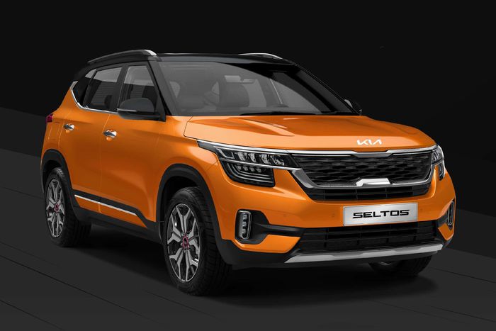 Kia Seltos dùng logo mới xuất hiện tại Việt Nam